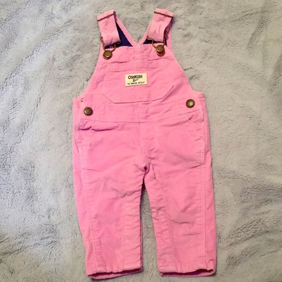 OshKosh B'gosh | Bottoms | Oshkosh Pink Baby Overalls | Poshmark